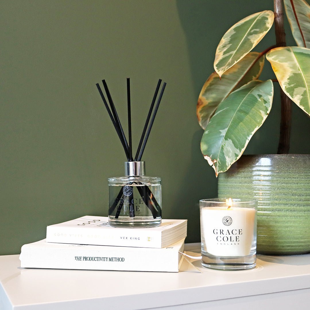 Grace Cole Grapefruit, Lime & Mint Fragrant Diffuser | Vegan - Made in the UK