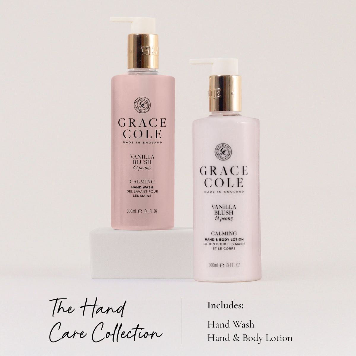 Vanilla Blush & Peony Hand Care Collection – Grace Cole