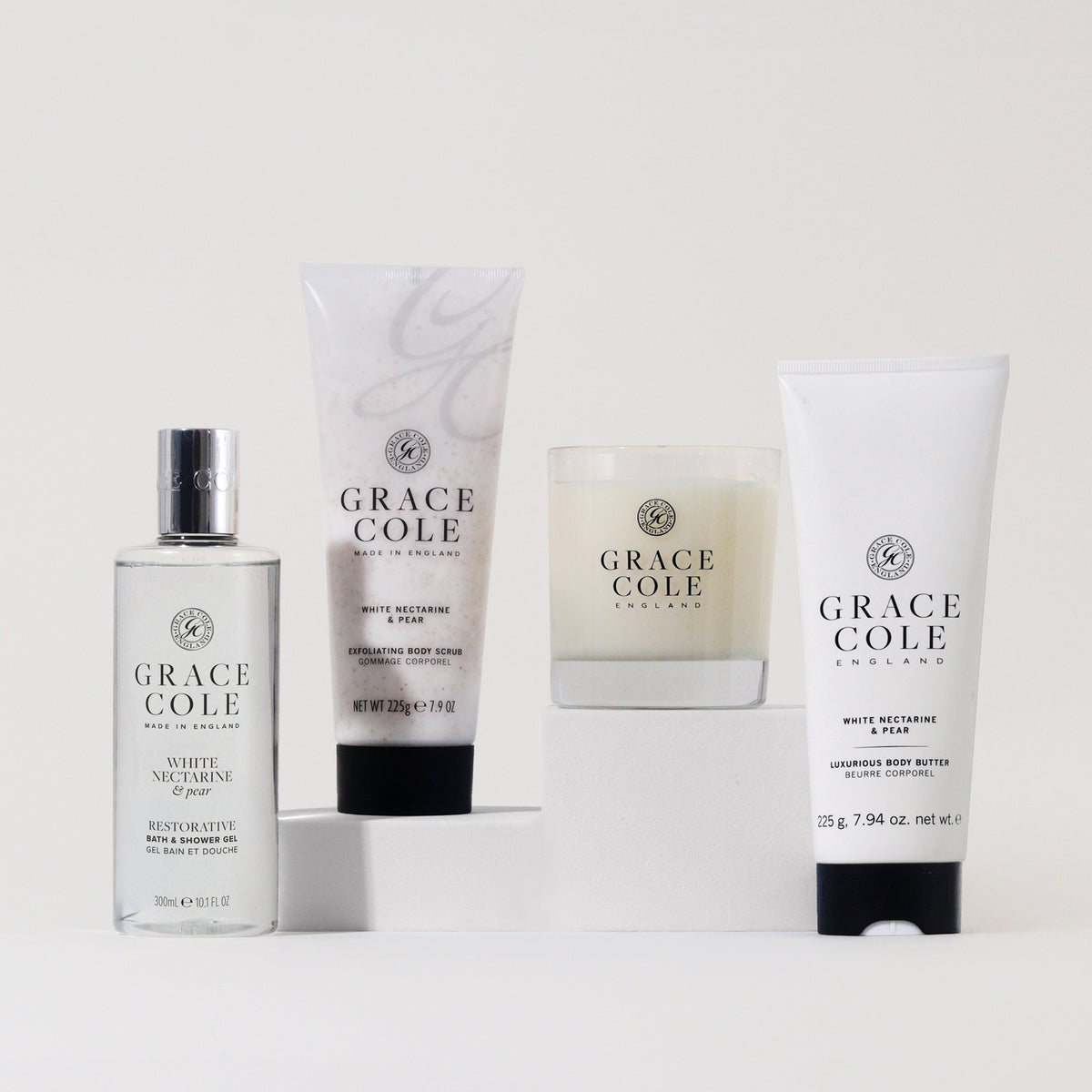 White Nectarine & Pear Luxe Night-In Collection – Grace Cole
